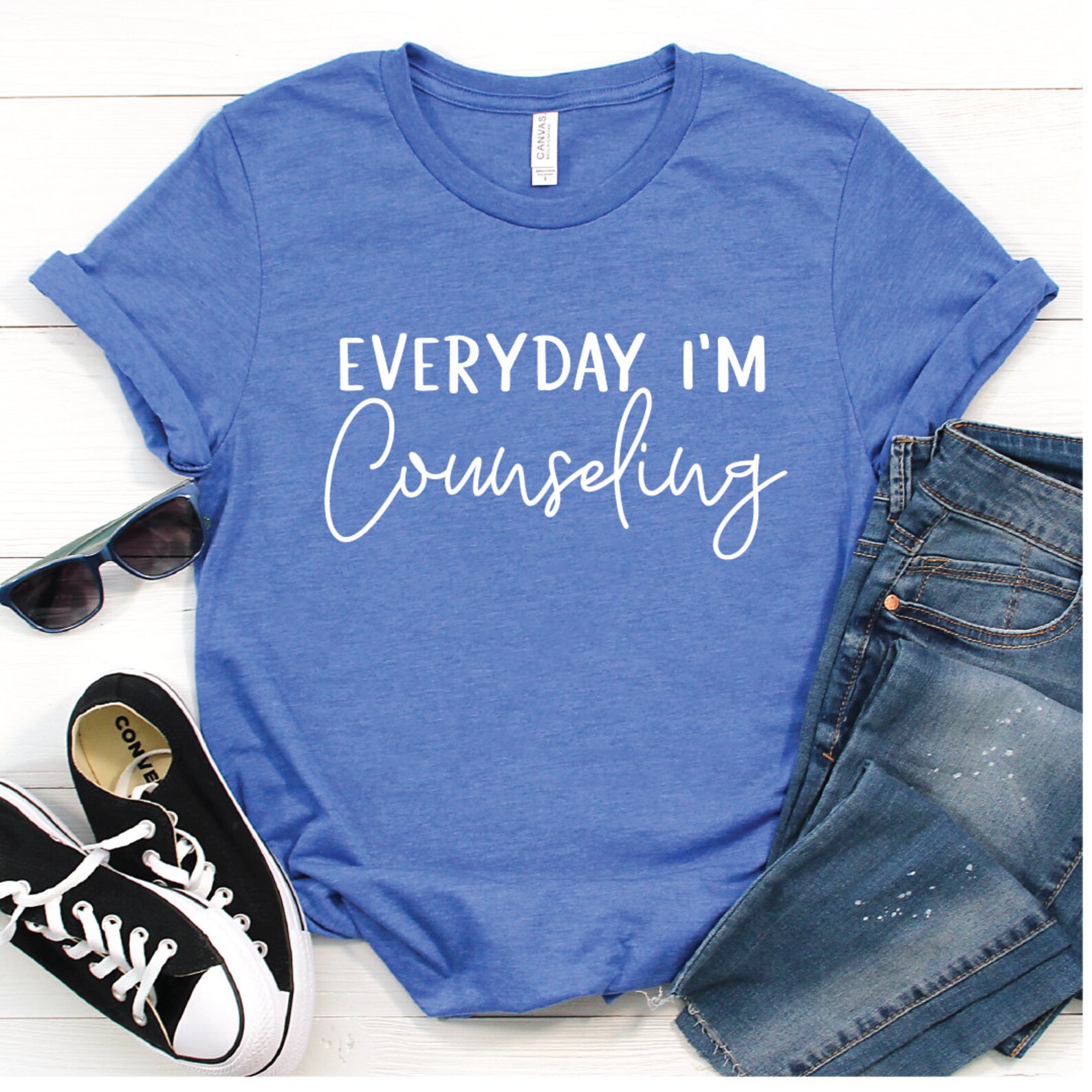Everyday I'm Counseling / Counselor Shirt / Teacher Shirts - Etsy