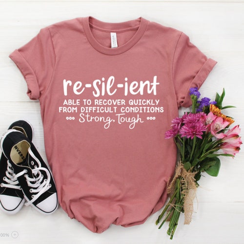 Resilient Definition Shirt / Motivational Shirts / - Etsy