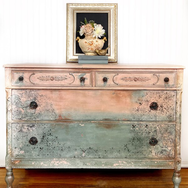 Shabby Chic Dresser - Etsy