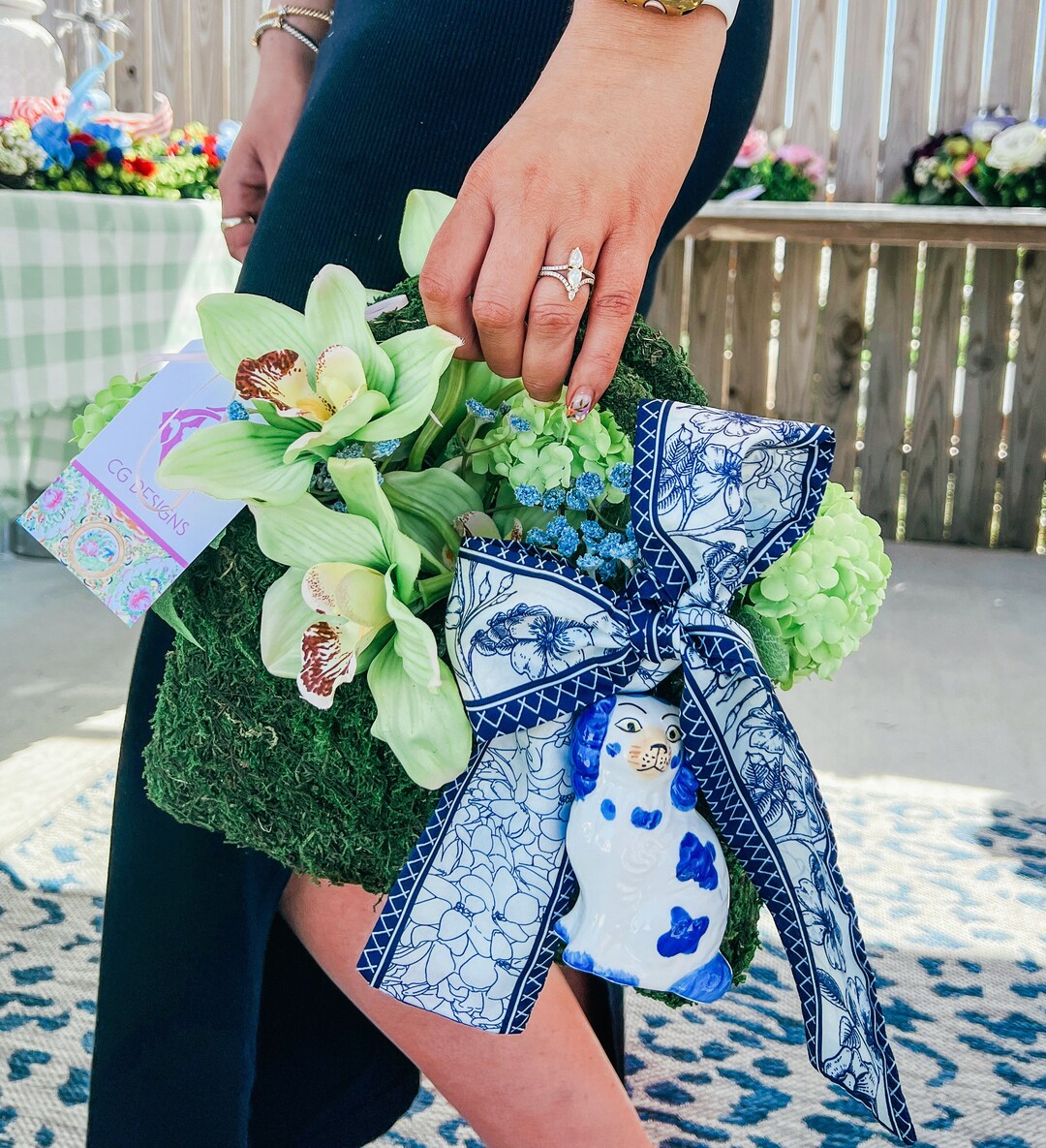 Floral Staffordshire Moss Purse (the Palmer Purse) - Etsy