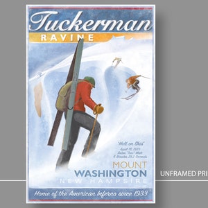 Tuckerman Ravine Print - 16 X 24" - Etsy