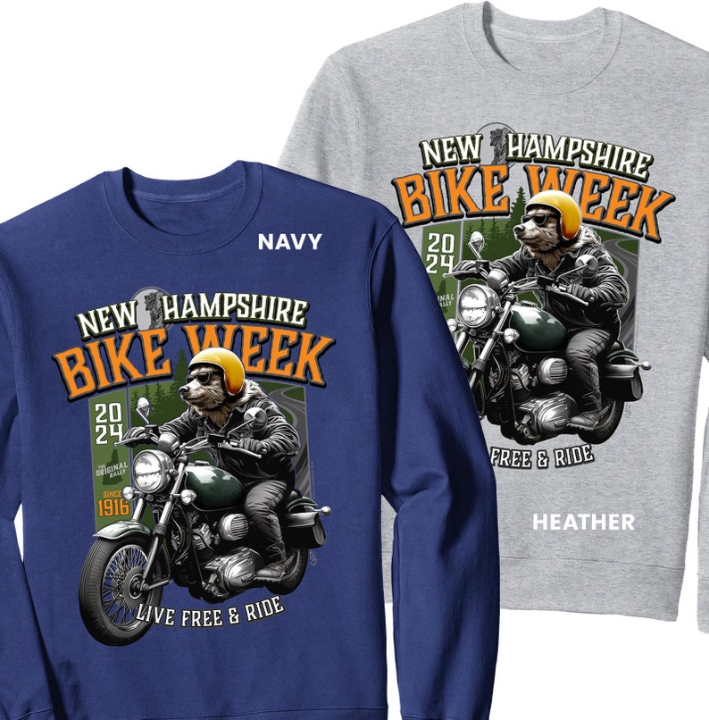 New Hampshire Bike Week Hoodies & Sweats - Harley Davidson Loudon ...