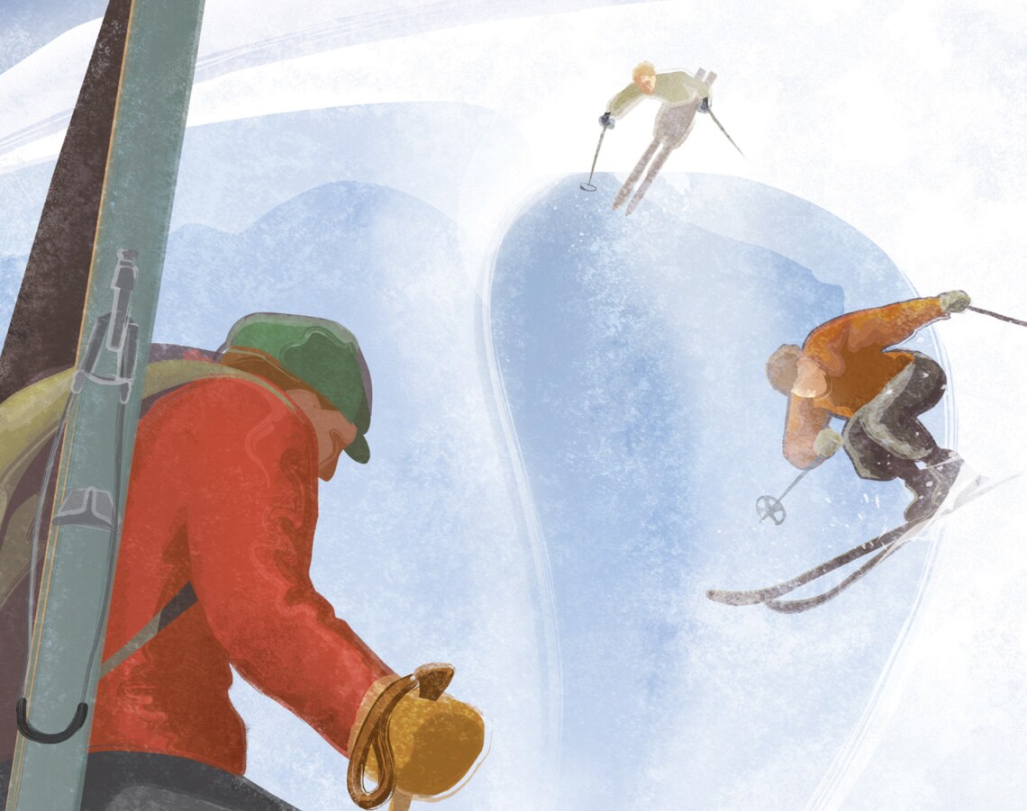 Tuckerman Ravine Print - 16 X 24" - Etsy