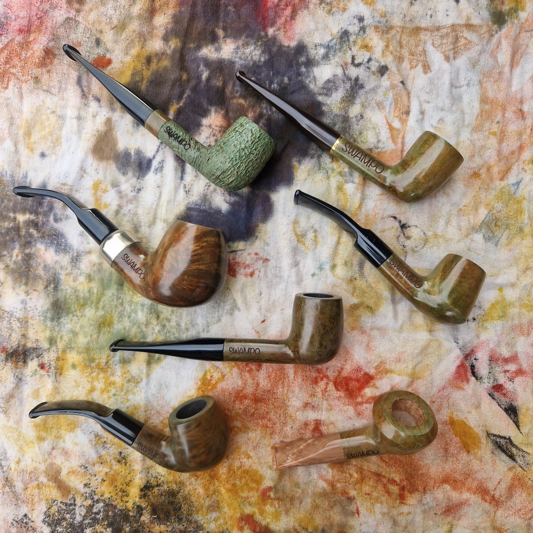 Balandis Swampo Green Collection (9mm) Handmade Briar Tobacco Smoking ...
