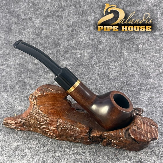 Balandis #7 Yellowstone Brun Brown Smooth (9mm) Handmade Pear Wood ...