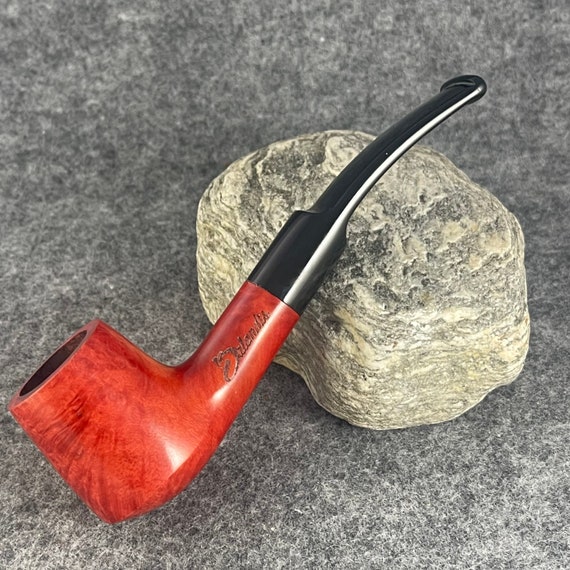 Balandis #111 Daugava Rubin Red Smooth (9mm) Handmade Briar Tobacco ...