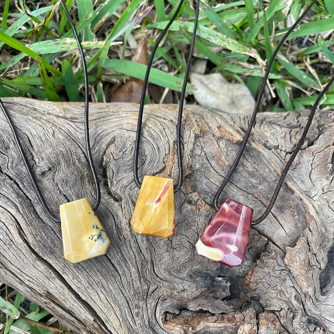 Maui Colorful Mookaite Jasper Pendant Necklace-men's Gift-surfer ...