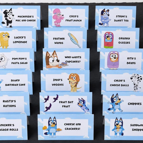 Bluey Signs - Etsy UK