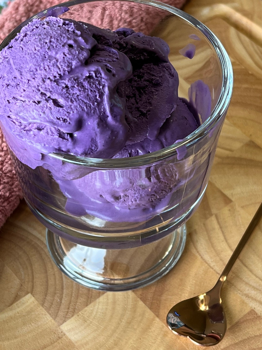 Local Pick-up Only *** Ube Macapuno Ice Cream - Etsy