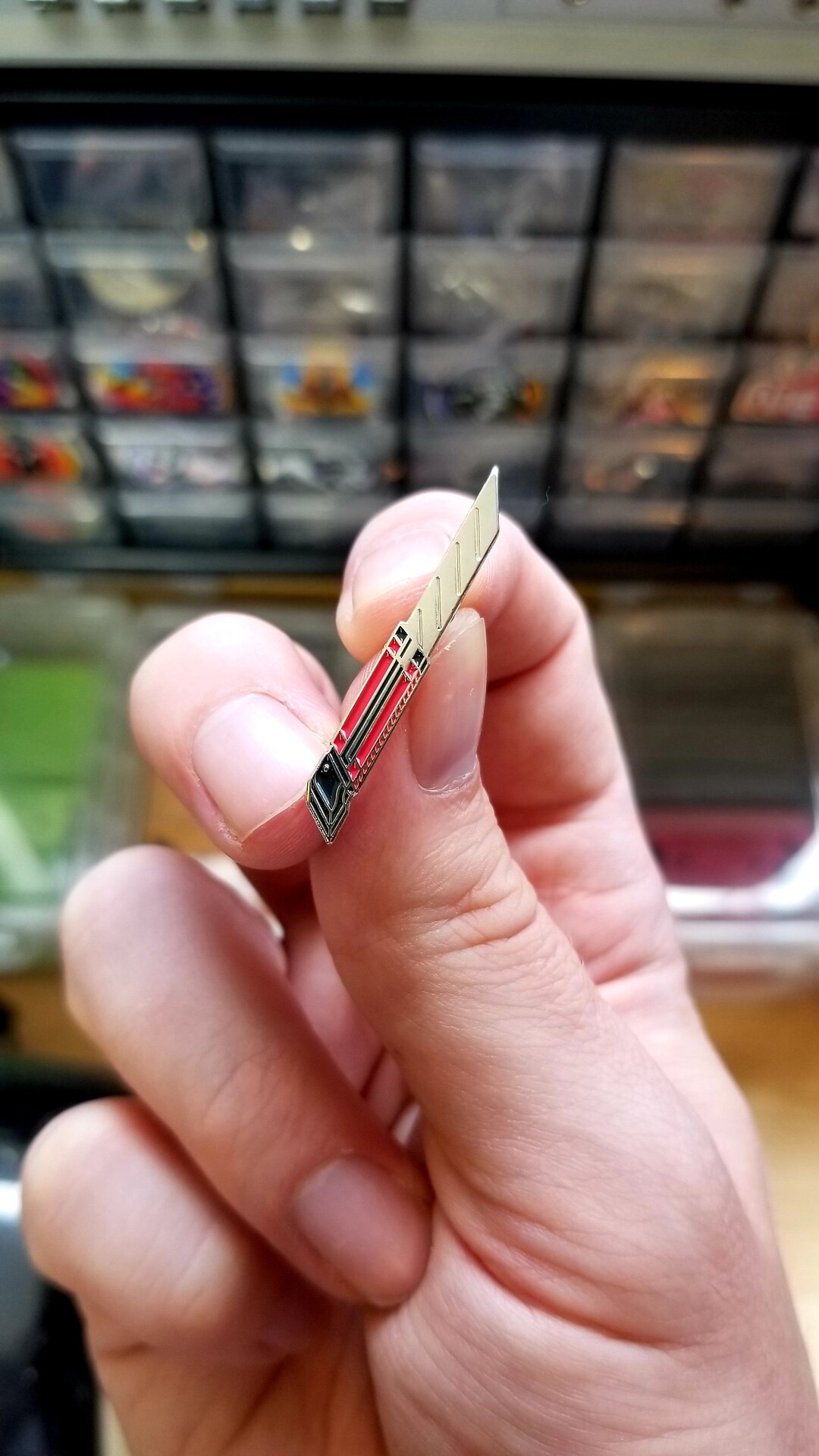 Progressive Knife Soft Enamel Pin - Etsy