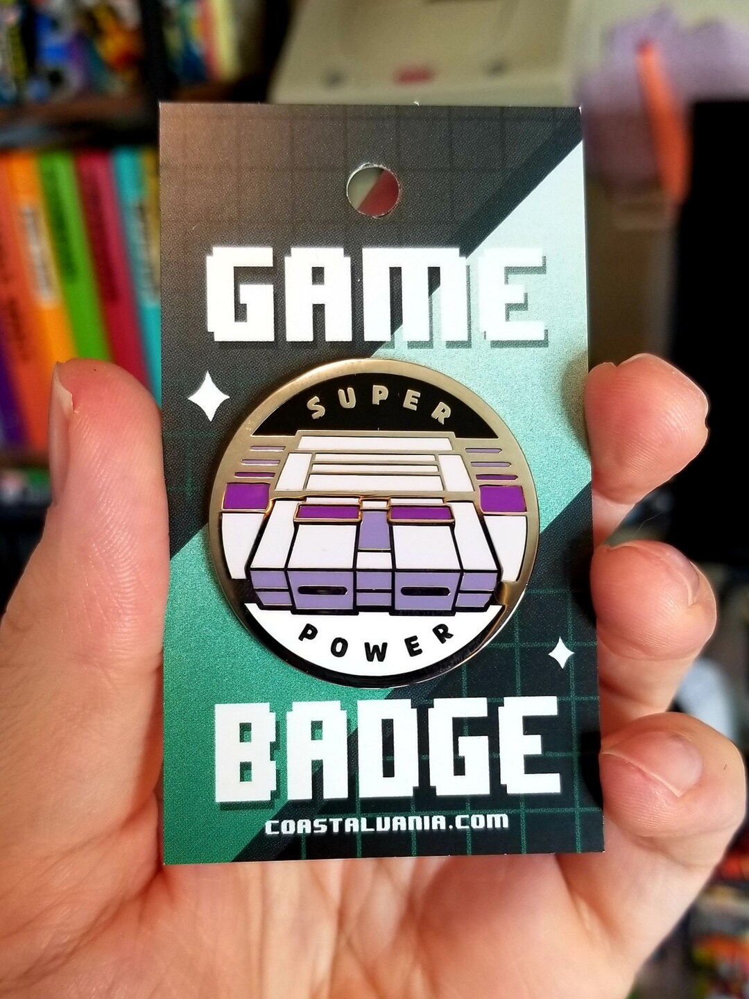 SNES - Enamel Pin - Etsy