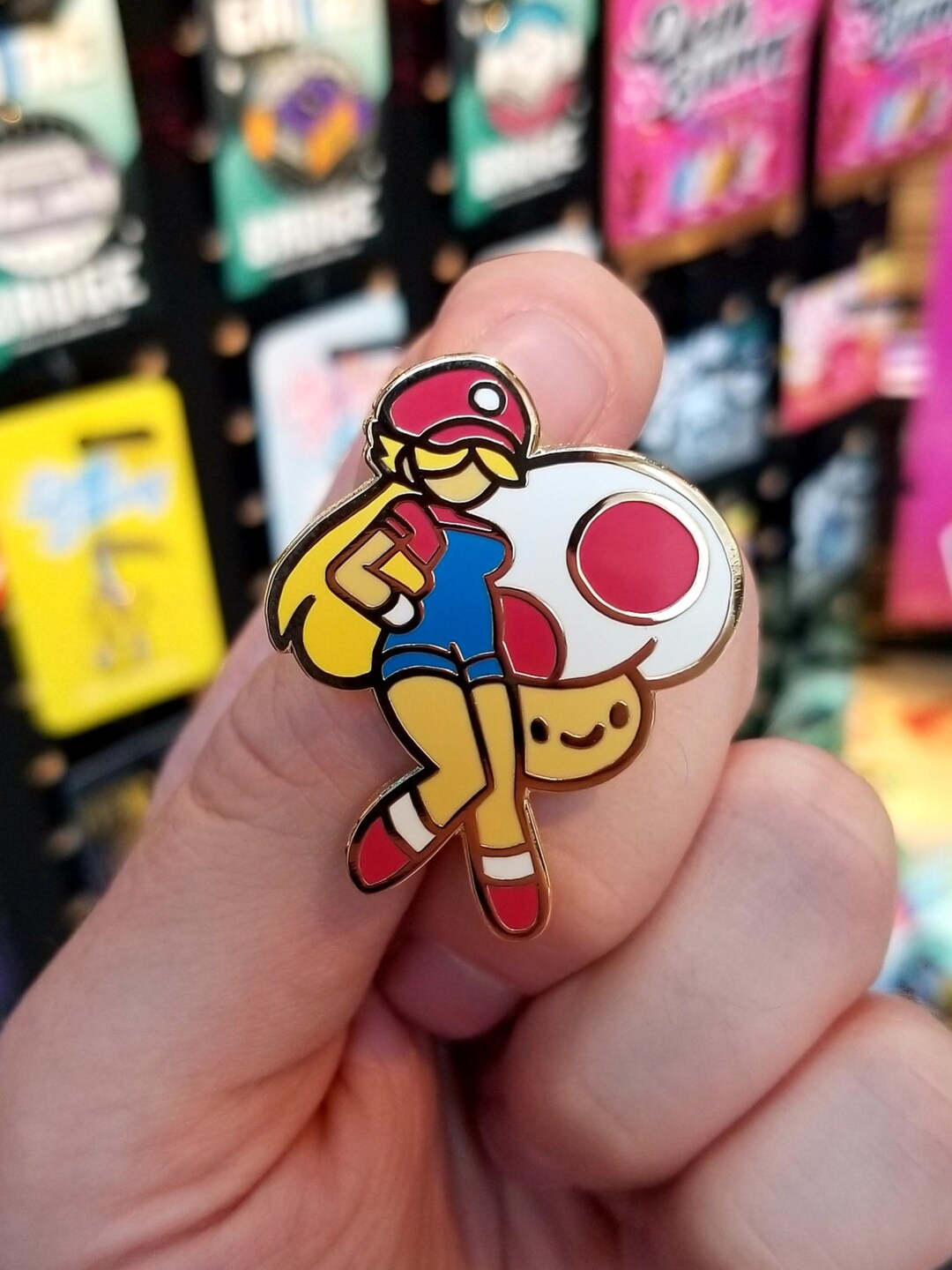 Princess Plumber - Enamel Pin - Etsy