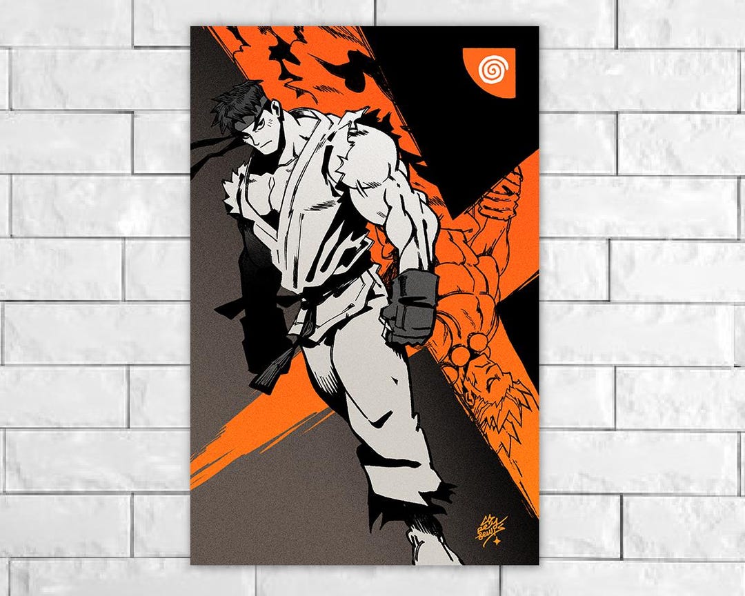 RYU SFII X - 11 X 17" Art Print - Etsy