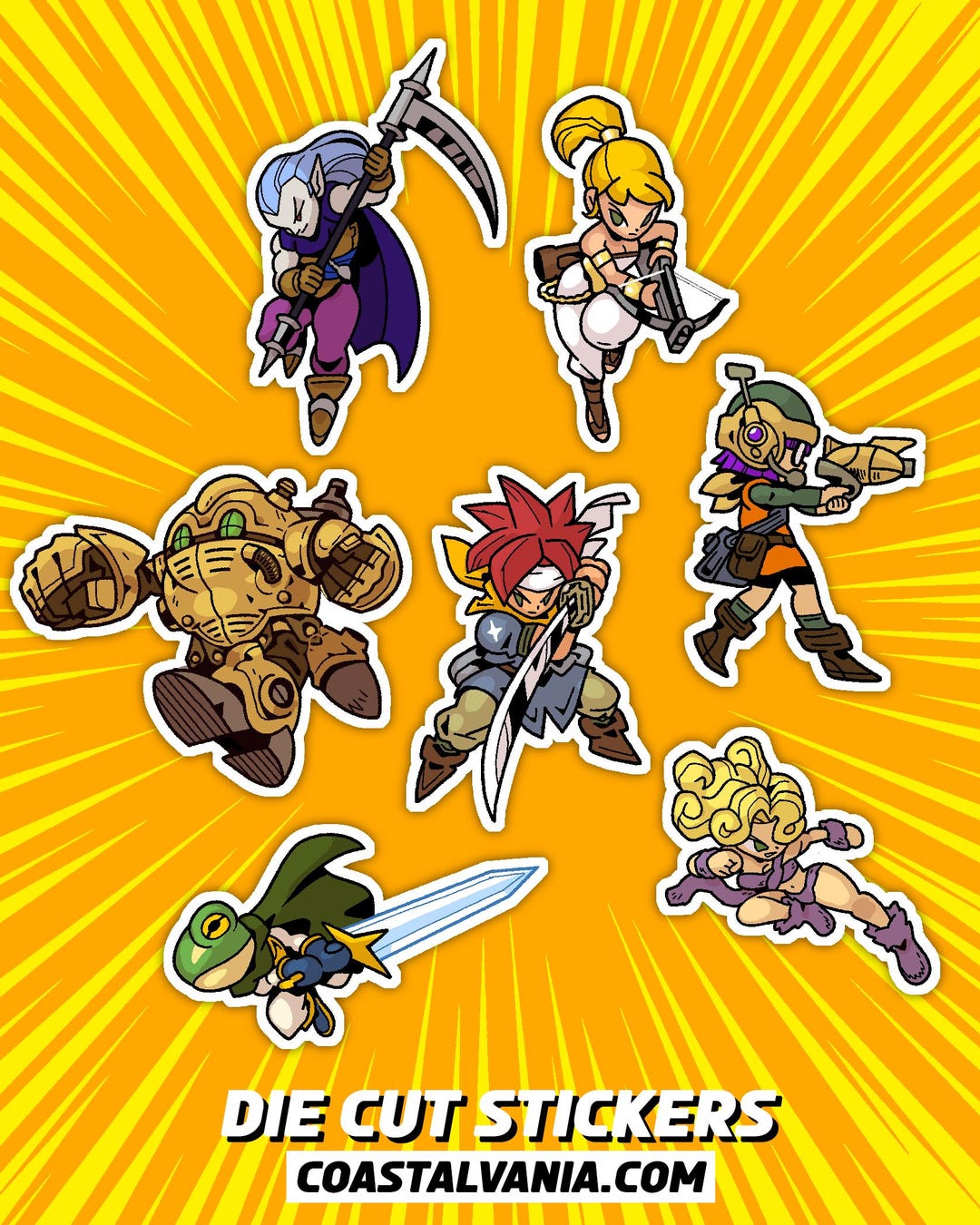 CHRONO STICKER SET - Etsy