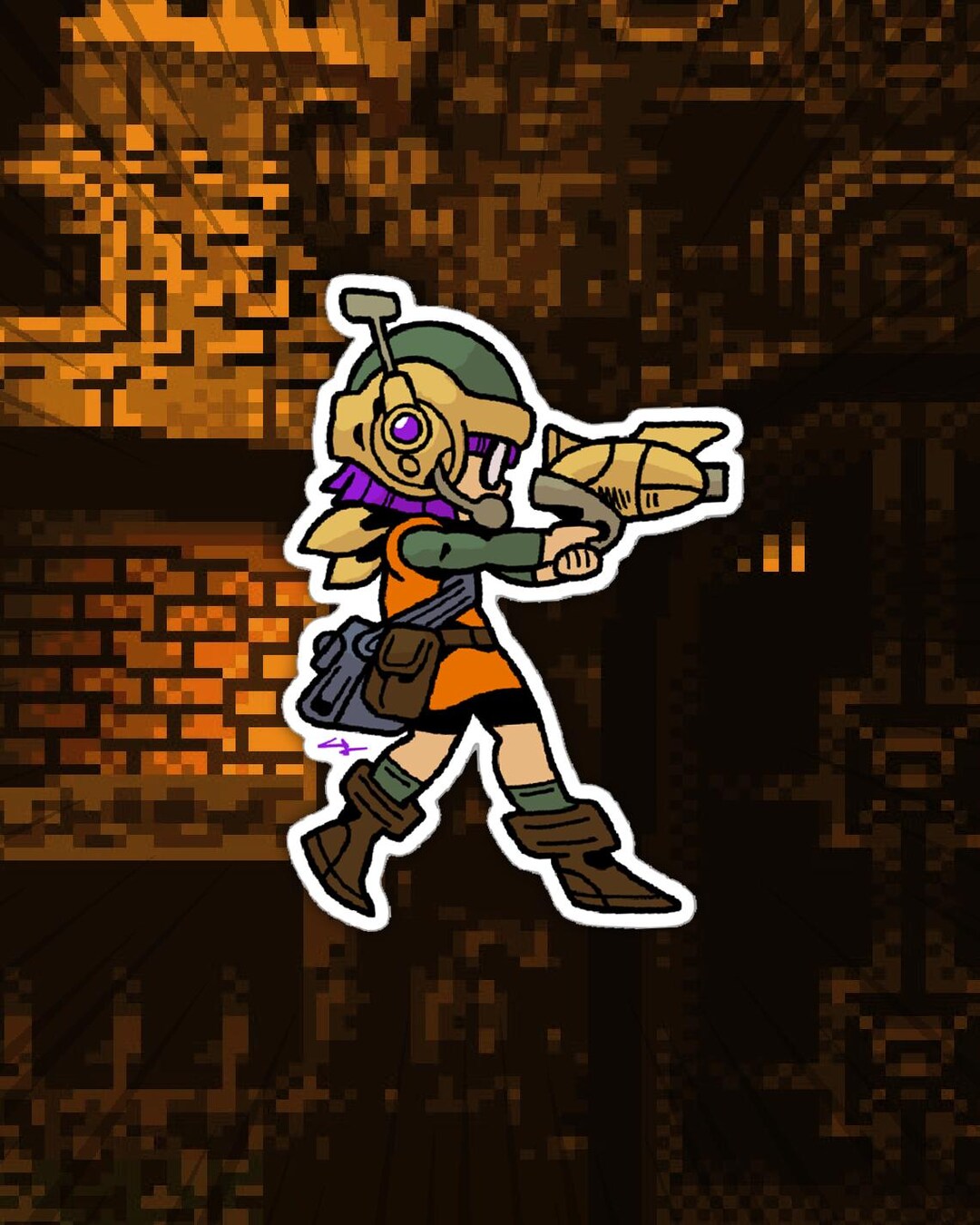 CHRONO STICKER - Luc - Etsy