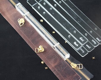 Zipper Template Ruler | Etsy