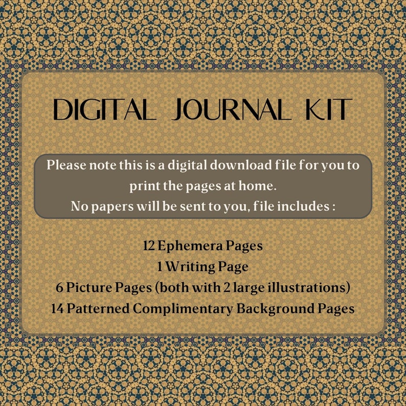 Medieval Knights Junk Journal Kit, Templar Ephemera (digital Download ...