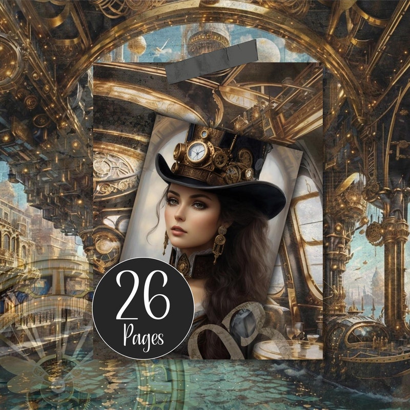 Steampunk Digital - Etsy