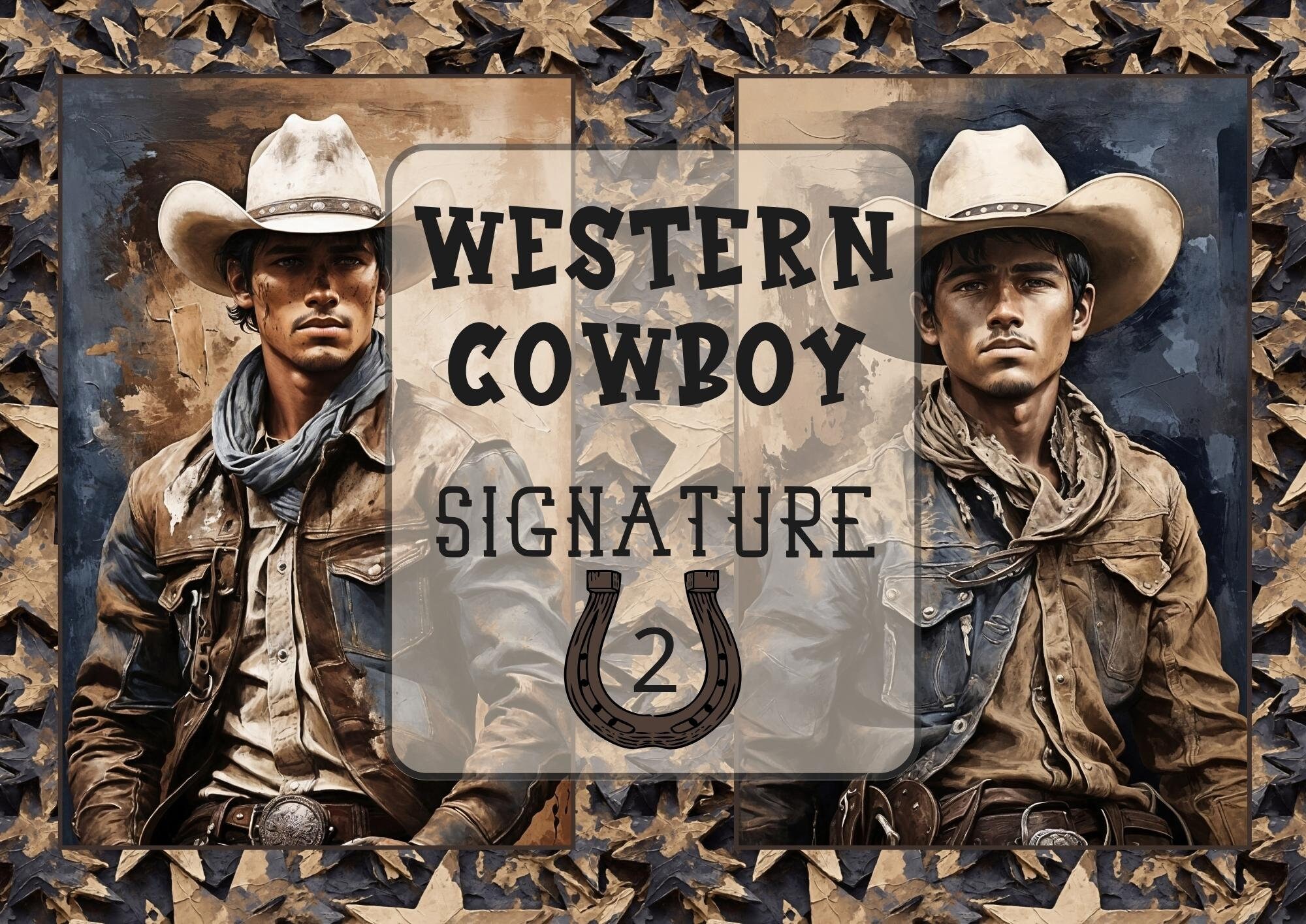 Western Cowboy Journal Kit Signature No. 2 a Wild West Themed Junk ...