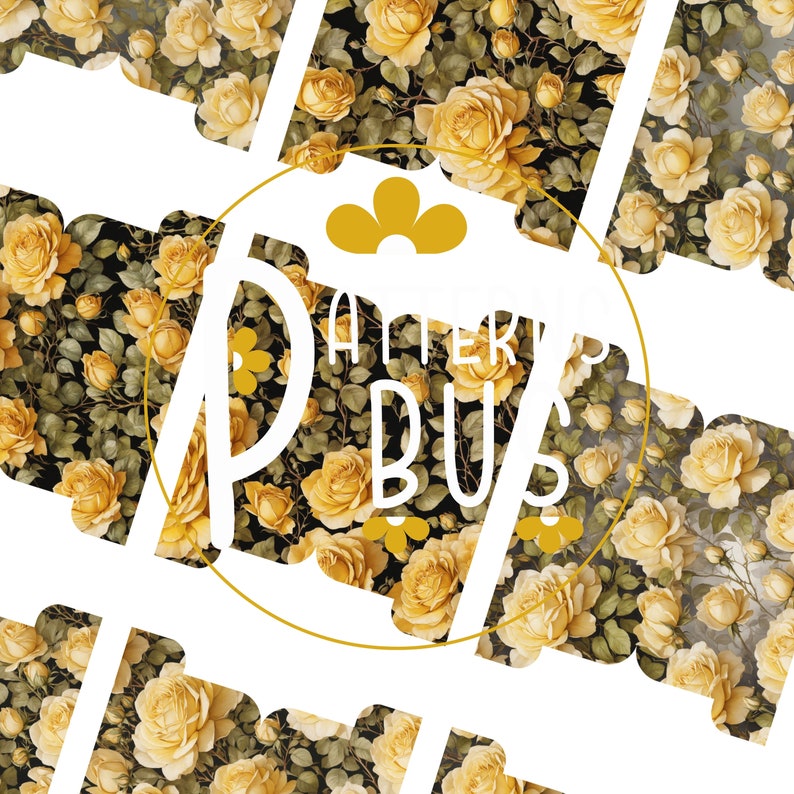 Printable Tabs for Bullet Journal, Yellow Roses Planner Tab Dividers ...