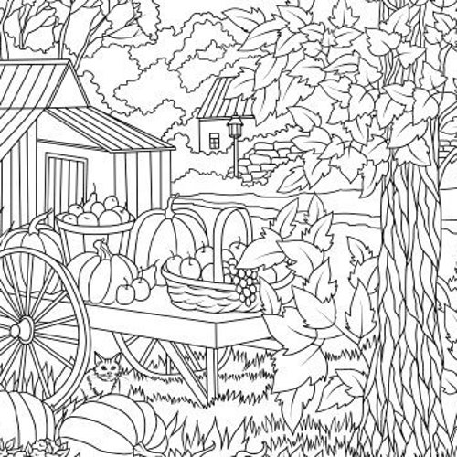 Book Printable Adult Coloring Page From Favoreads coloring - Etsy