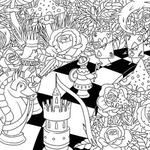 Checkmate - Printable Adult Coloring Page From Favoreads (coloring Book ...