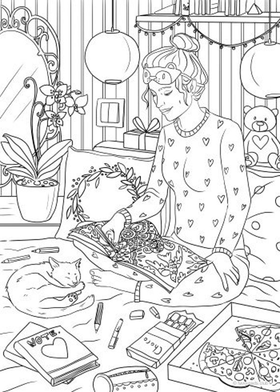Hobby Coloring Pages