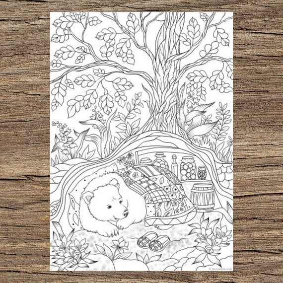 Holes Coloring Pages