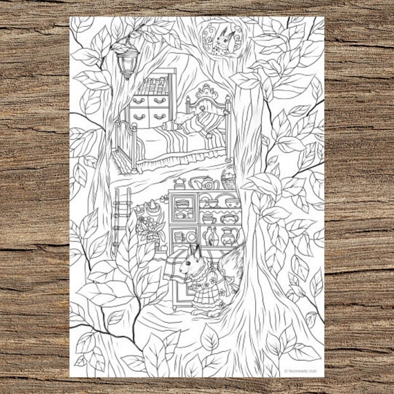 Sleepy Hollow Coloring Pages