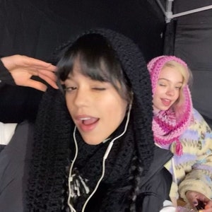 Handmade Black Snood, Wednesday Addams Inspired Snood, Enids Scarf ...