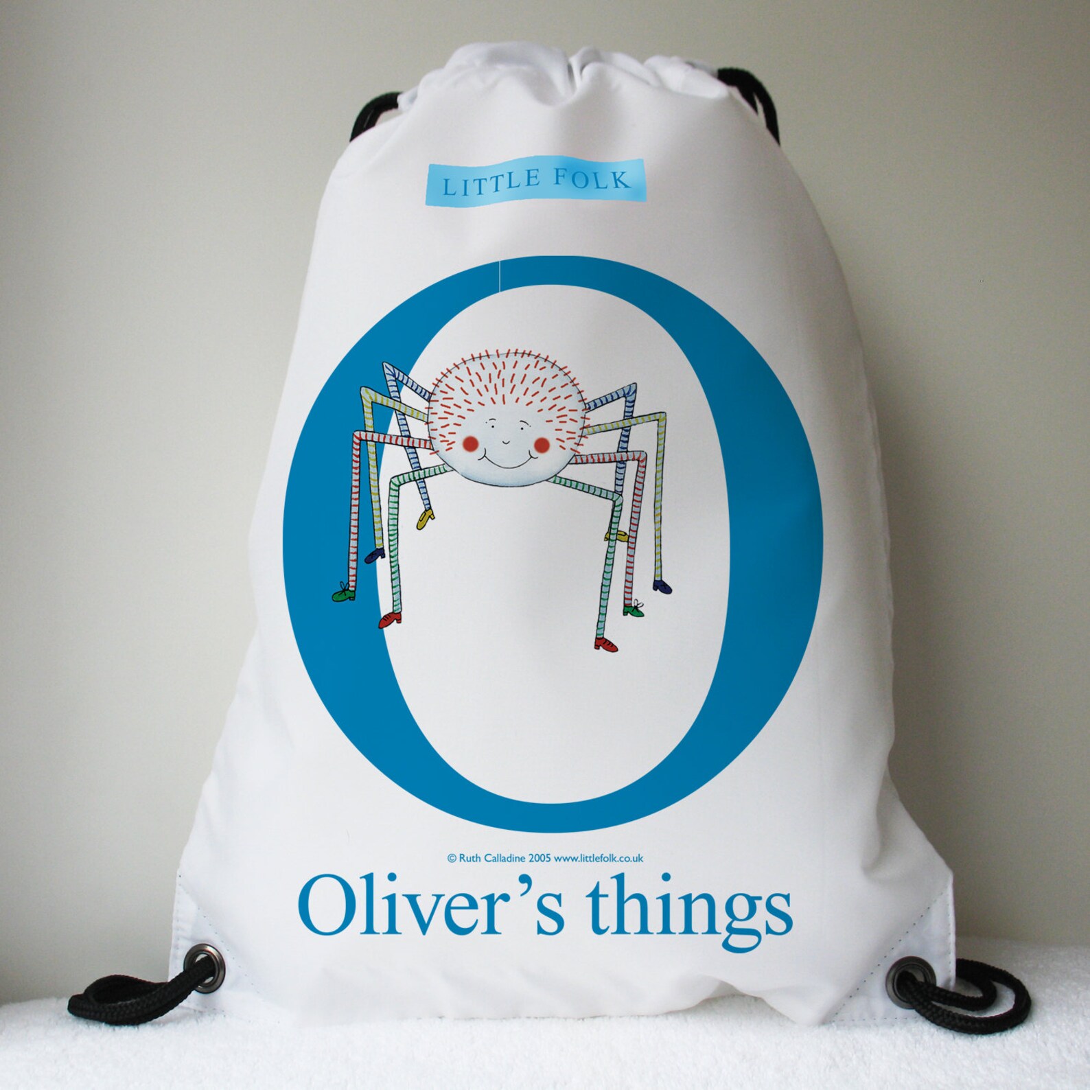 Personalised Spider Swimming Bag - PE Bag for School - Nursery Bag ...