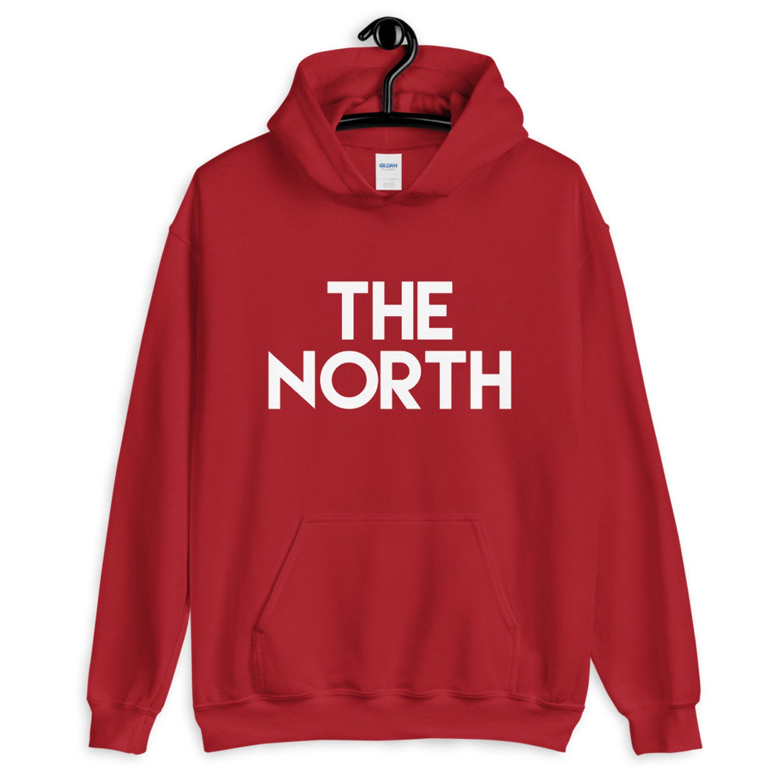 The North Bold Hooded Sweatshirt Minnesota Midwest Minneapolis Nordic ...