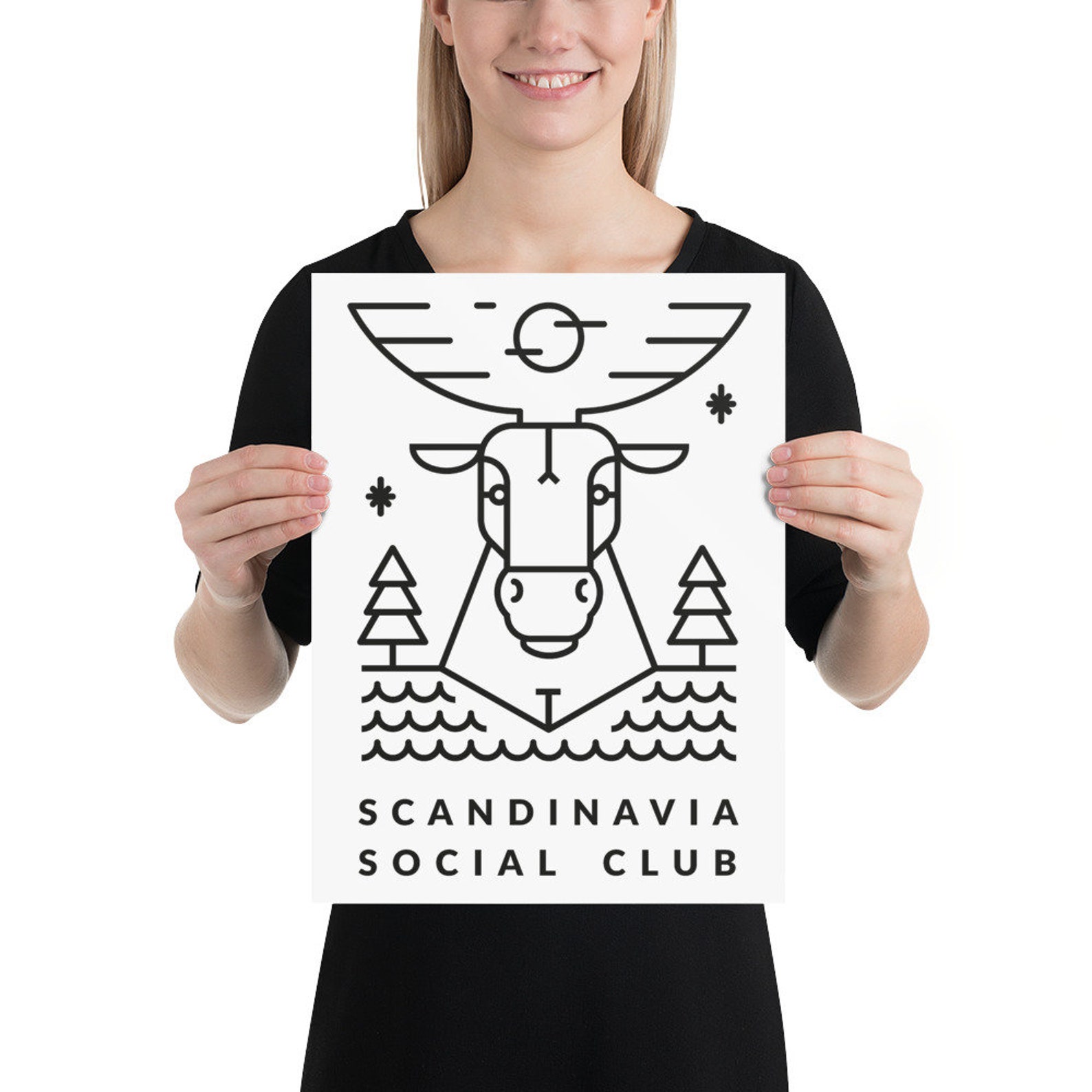 Scandinavia Social Club Poster - Etsy