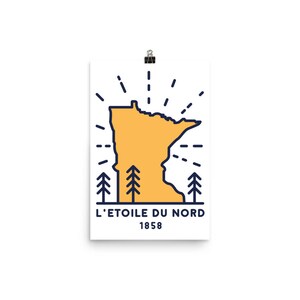 L'etoile Du Nord Photo Paper Poster (unframed) - Etsy