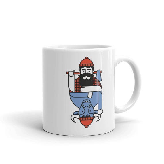 Paul & Babe Mug Minnesota Coffee Retro Vintage Skol Nordic | Etsy