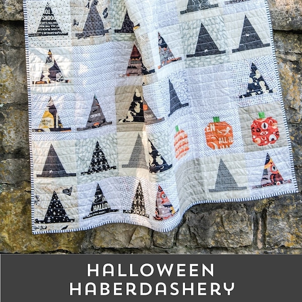 Halloween Fat Quarter Quilt Pattern - Etsy