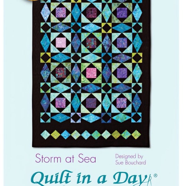 Storm at Sea Quilt Pattern - Etsy