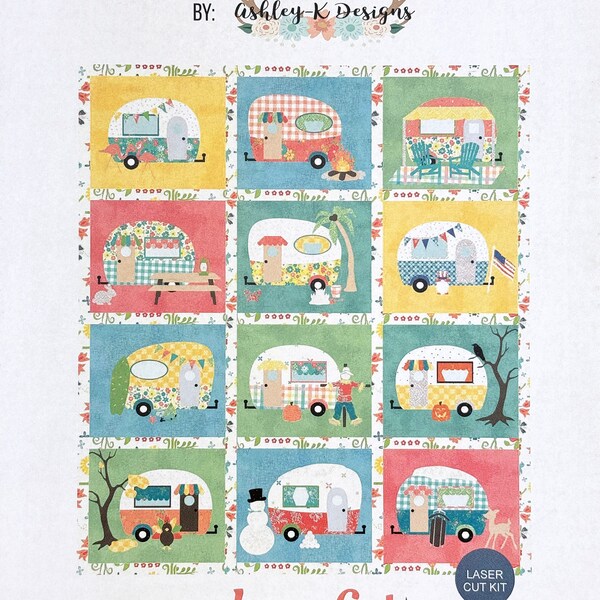 Camper Quilt Pattern - Etsy