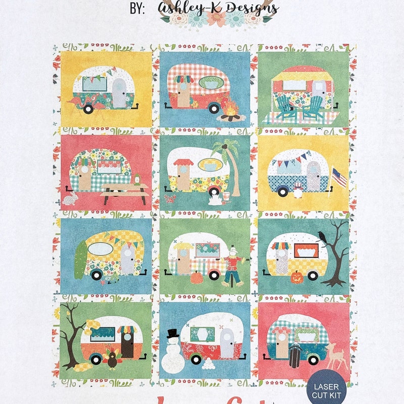 Camping Quilt Pattern - Etsy