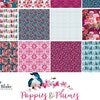 Aura Foundation Paper Piecing Pattern, a Super Colorful Ombre Quilt ...