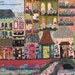 Spanish Row Houses Collage Pattern by Laura Heine is a Super Cute Paper ...
