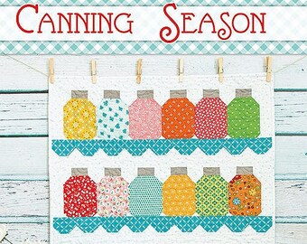 PDF Quilt Pattern for Canning Jars Wall Quilt - Etsy