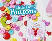 Little Dolly Buttons Assorted 50pcs Multi - Etsy