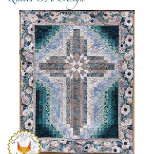 Farmhouse Cross Quilt Pattern by Quiltfox - Etsy