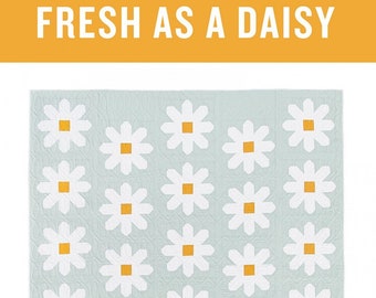 Fresh as a Daisy Quilt Pattern From Pen Paper Patterns - Etsy