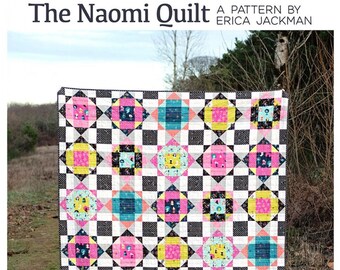 The Naomi Quilt Pattern by Kitchen Table Quilting - Etsy