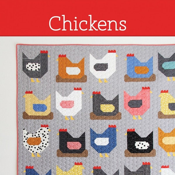 Chicken Quilt Pattern - Etsy