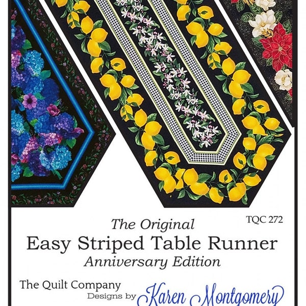 Striped Table Runner - Etsy