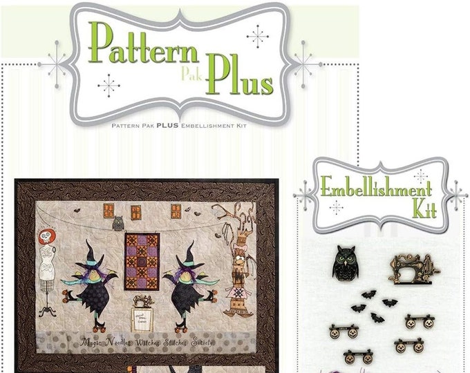 Happy Hollow Designs Magic Needles Pattern Pak Plus Embellishments - Etsy