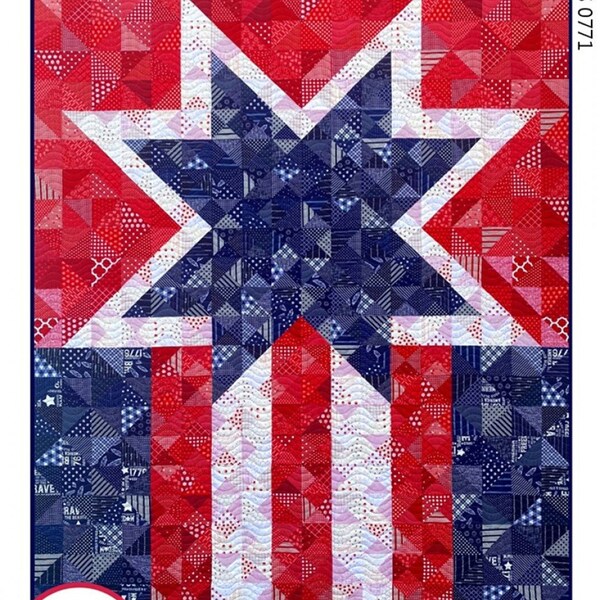 Patriotic Quilt Block Pattern - Etsy